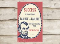 Lincoln Poster - Happy Presidents' Day! - KeepnTrack