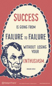 Lincoln Poster - Happy Presidents' Day! - KeepnTrack