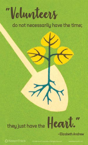 Celebrate National Volunteer Month at Your School - KeepnTrack